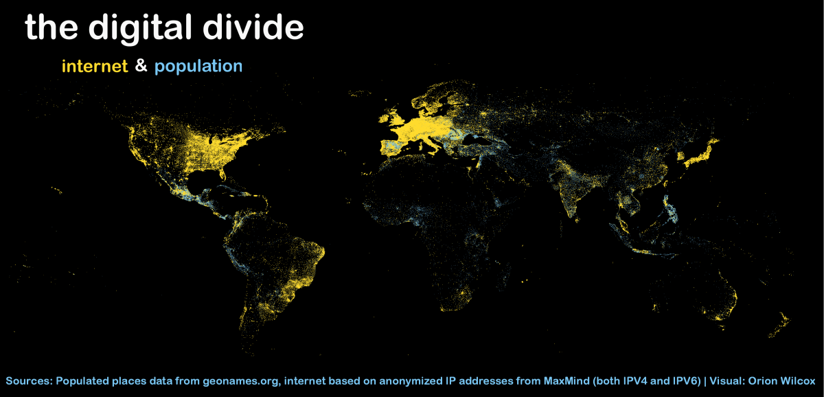 Visualizing the Global Digital Divide - DTGlobal