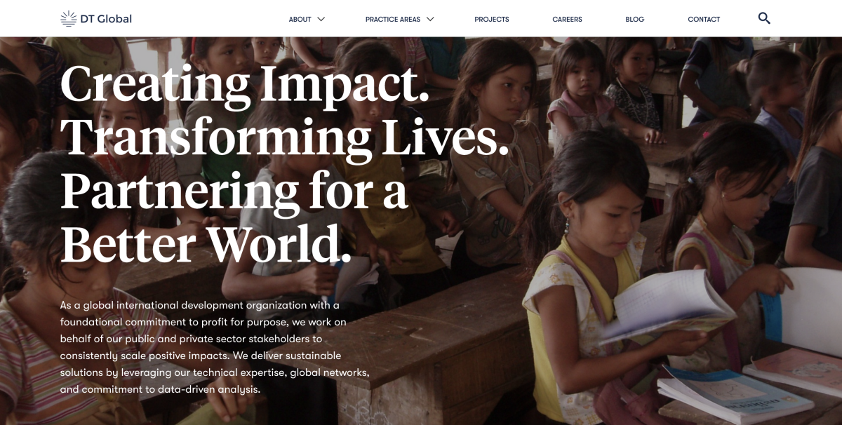 Launch of New and Improved DT Global Website - DTGlobal