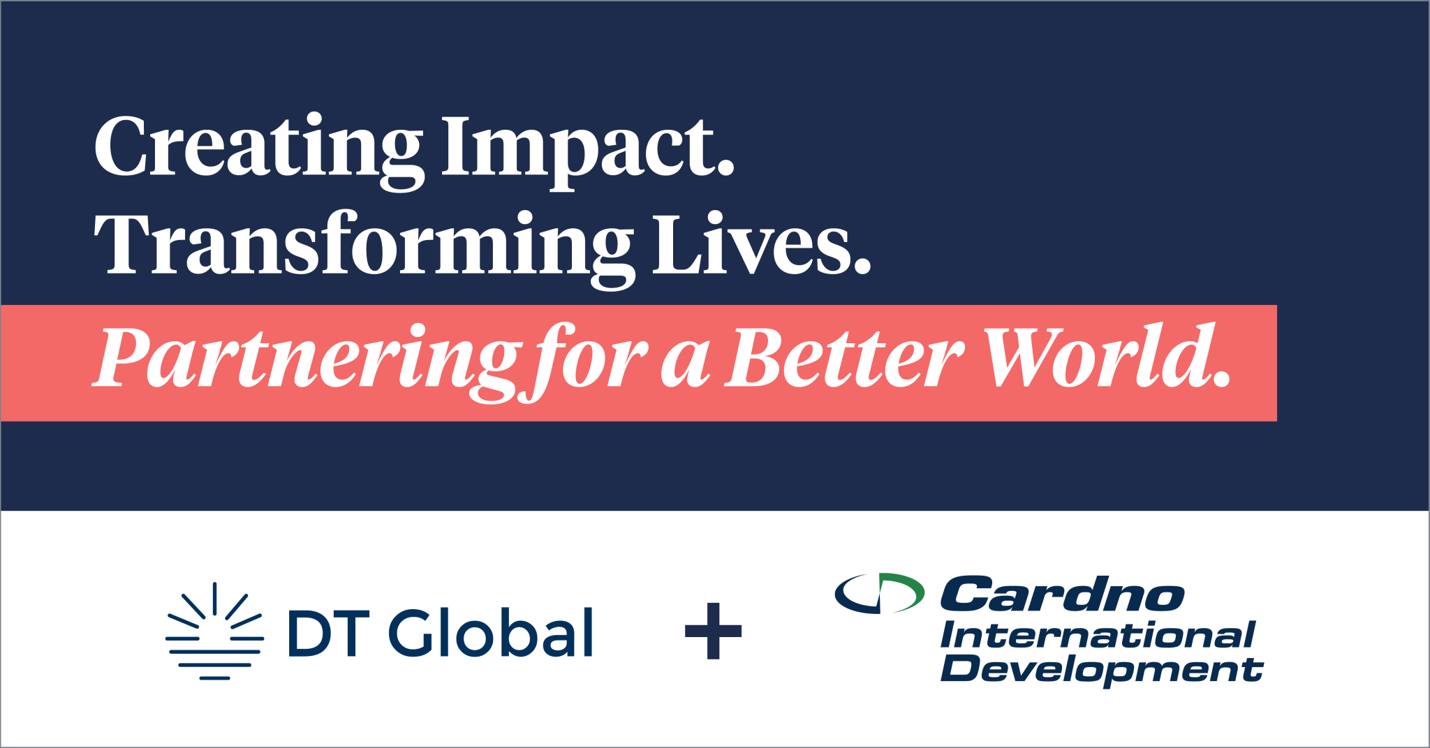 DT Global to Acquire Cardno International Development - DTGlobal