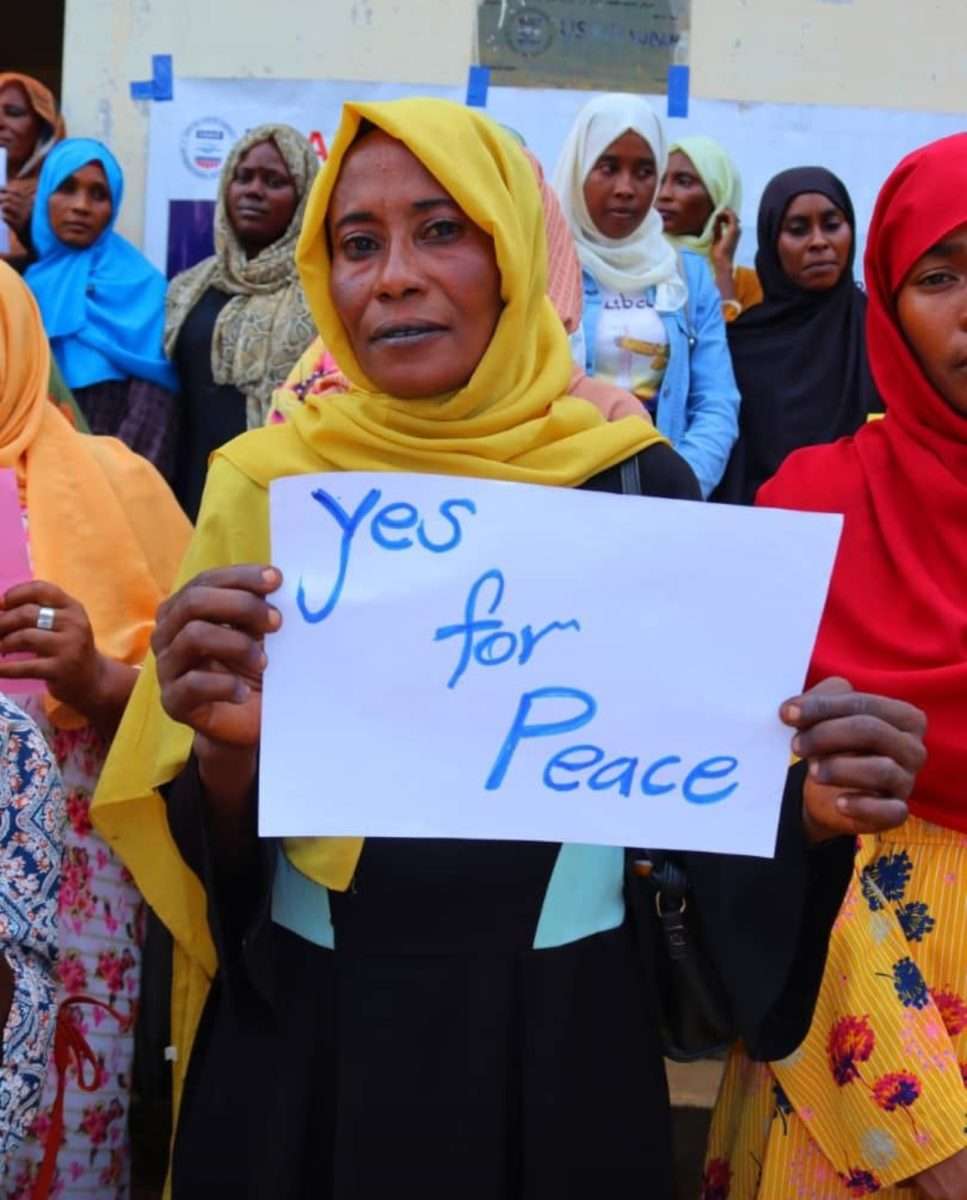 Raising Voices for Peace: Sudanese Women Demand Immediate Ceasefire at ...
