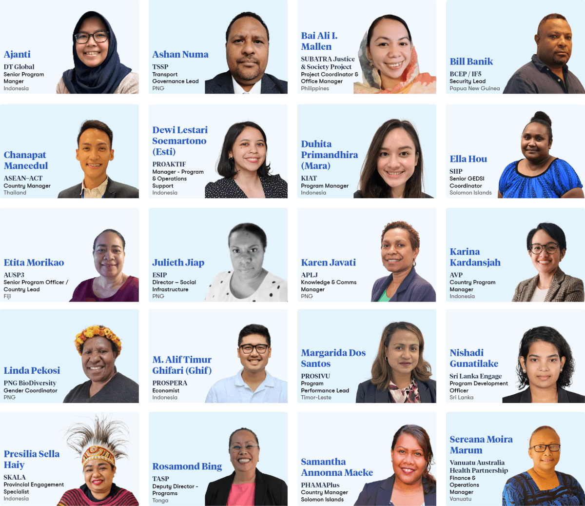 Announcing the third cohort of Emerging Leaders in International Development - DTGlobal